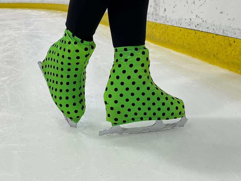 Adult Ice & Roller Skate Boot Covers, Optional Insulating Fleece Lining ...