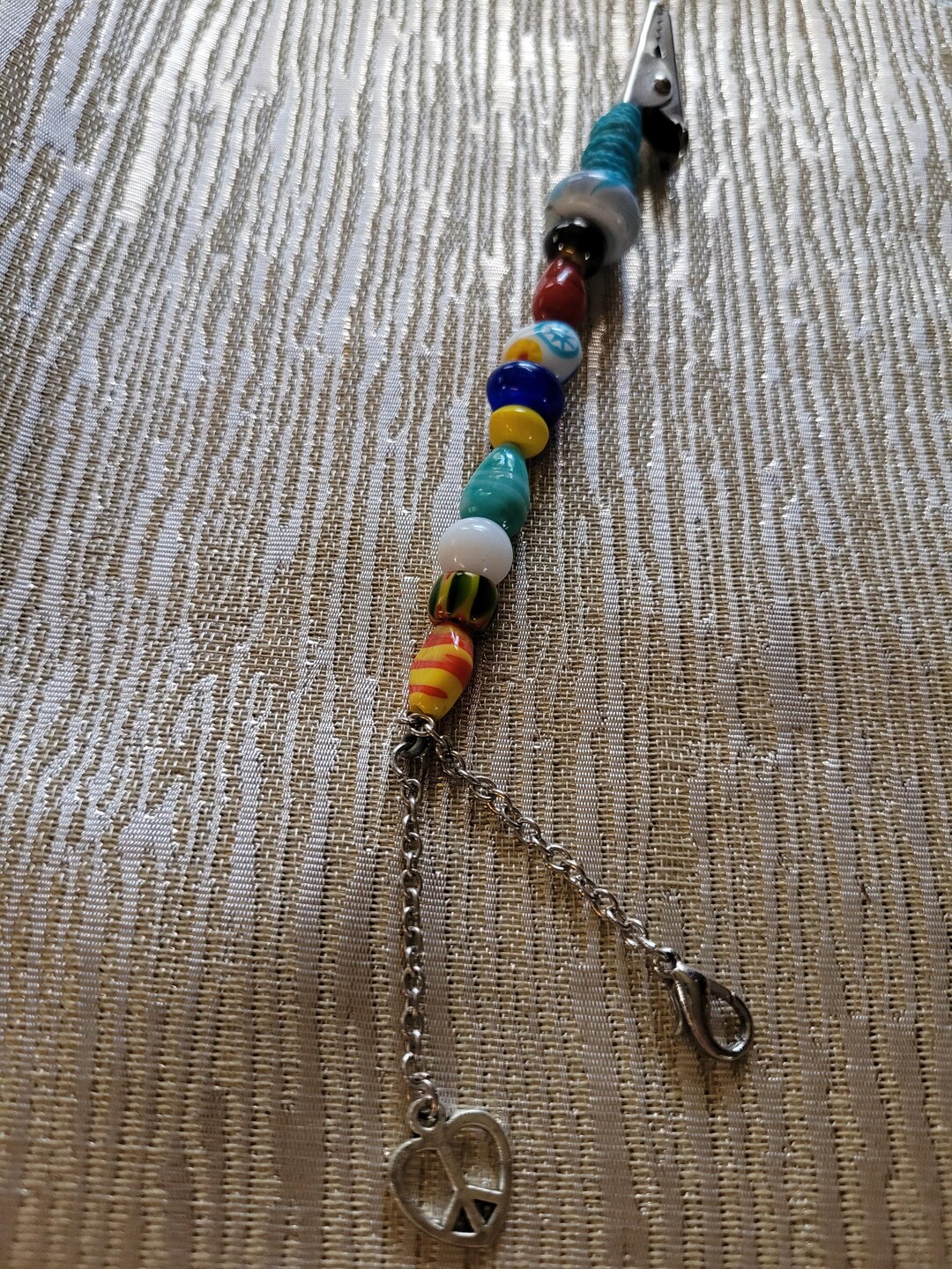 Glass Bead Smoke Clip - Etsy