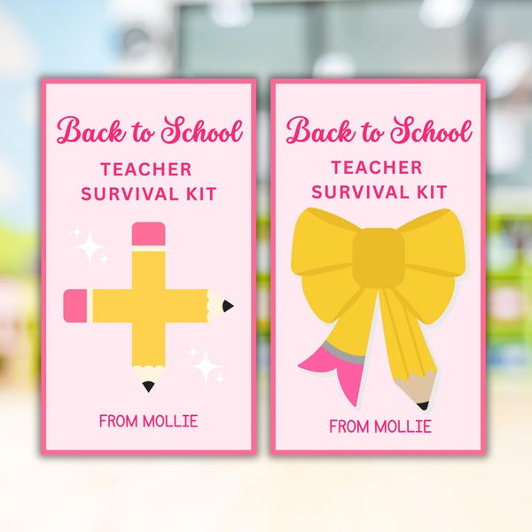 Teacher Back to School Survival Kit - Etsy