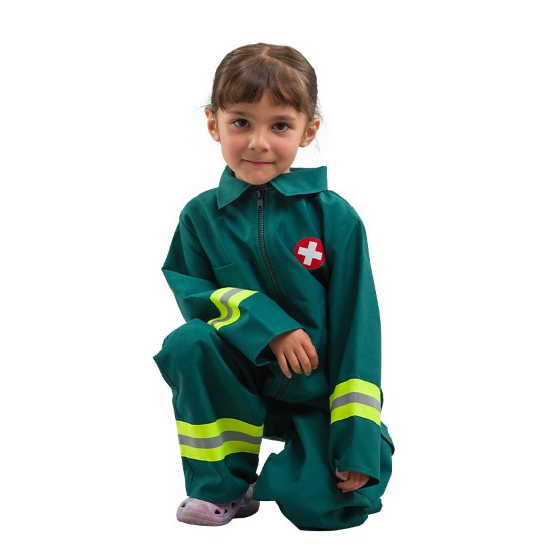 Child's Paramedic Costume, All in One Jumpsuit - Etsy Australia