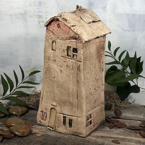 Large Ceramic House - Etsy