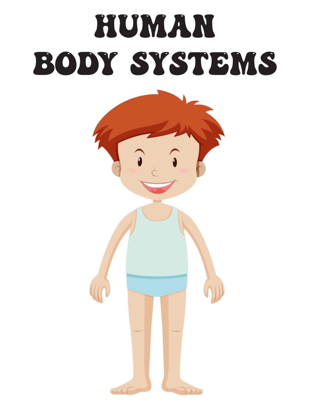Printable Human Body Systems Flashcards and Colouring - Etsy