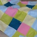 Multi-colored Fleece Quilt - Etsy