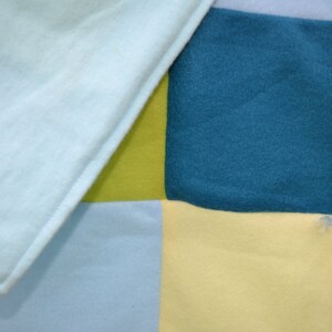 Multi-colored Fleece Quilt - Etsy