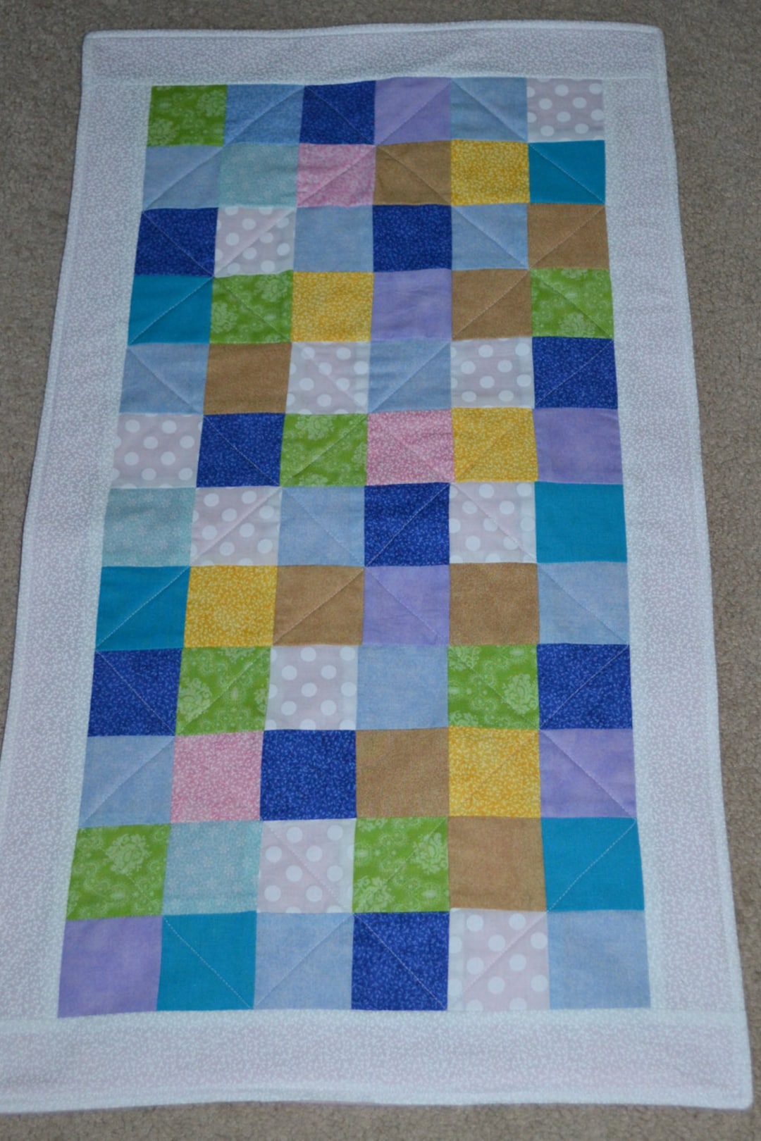 Parade of Color Changing Pad/doll Quilt (101) - Etsy