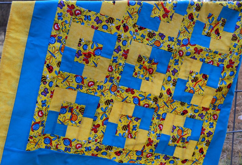 Cute Bug Baby Quilt - Etsy