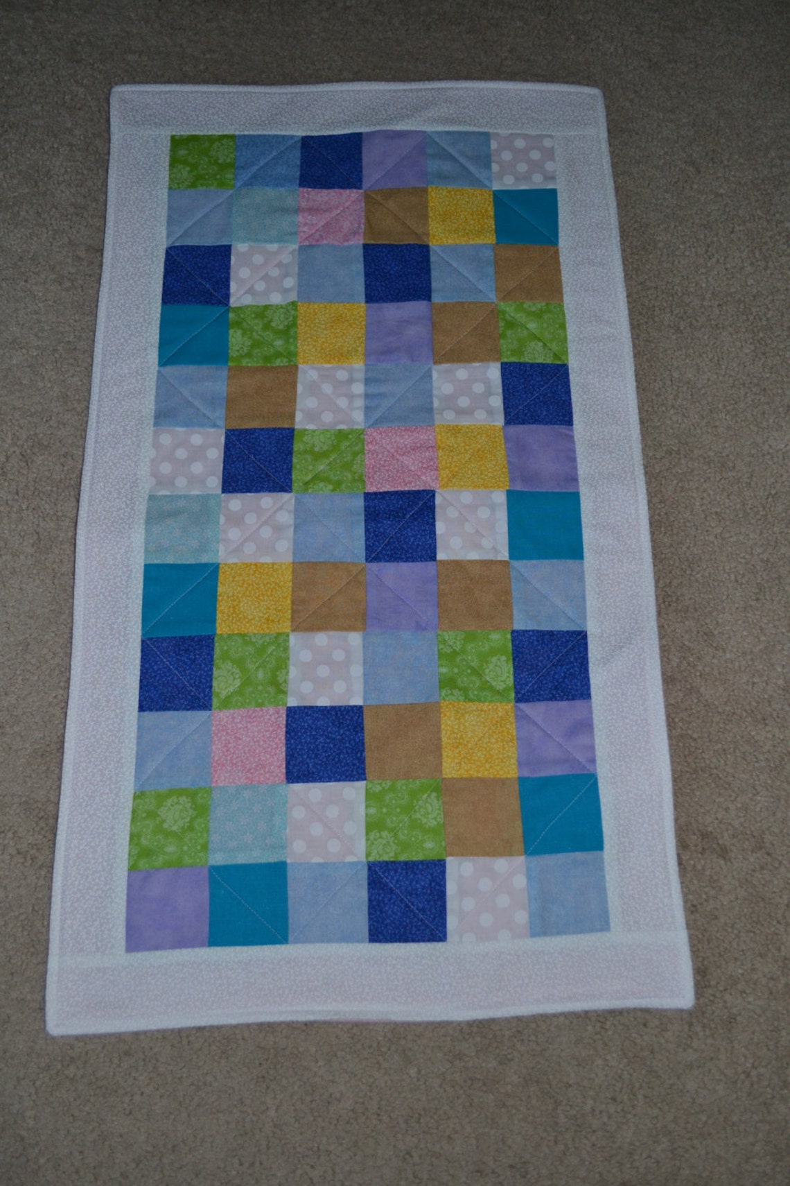 Parade of Color Changing Pad/doll Quilt (101) - Etsy