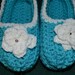 Aqua Blue House Slippers - Etsy