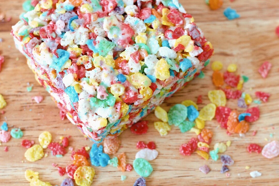 Fruity Pebble Rice Crispy Treats - Etsy