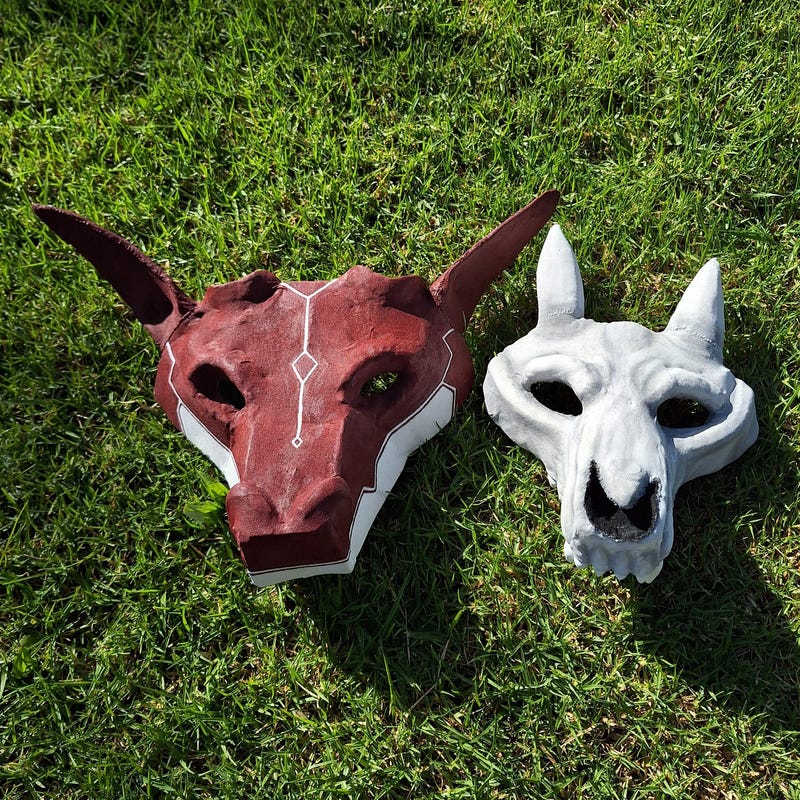 Dragon Therian Animal - Etsy UK