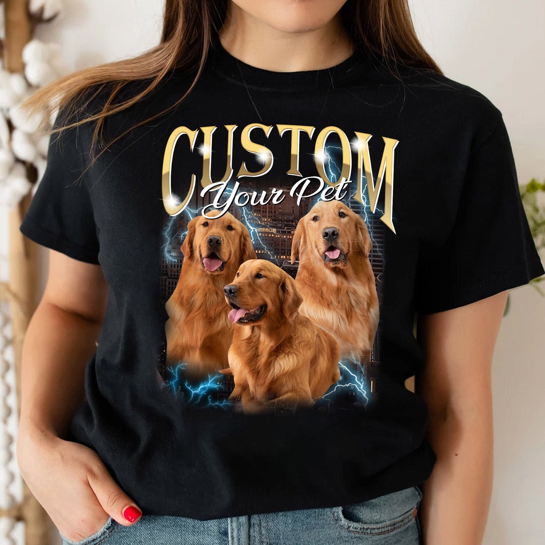 CUSTOM Bootleg Rap PET Png, Custom Pet, Custom Photo Pet Shirt Design ...