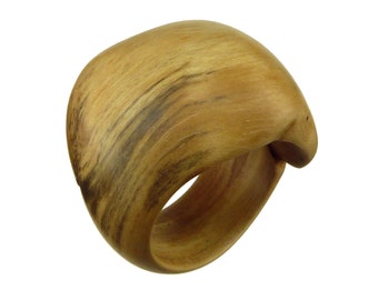 Wood Statement Ring - Etsy