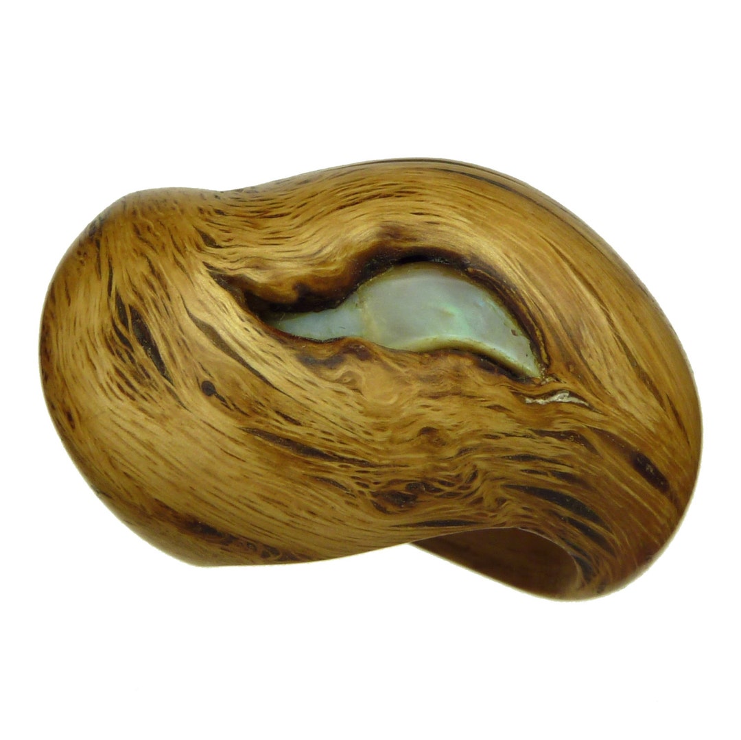Sz.10.25 Grafted Wood Ring, Growth Set Mother of Pearl, Oak O28i, Eco ...