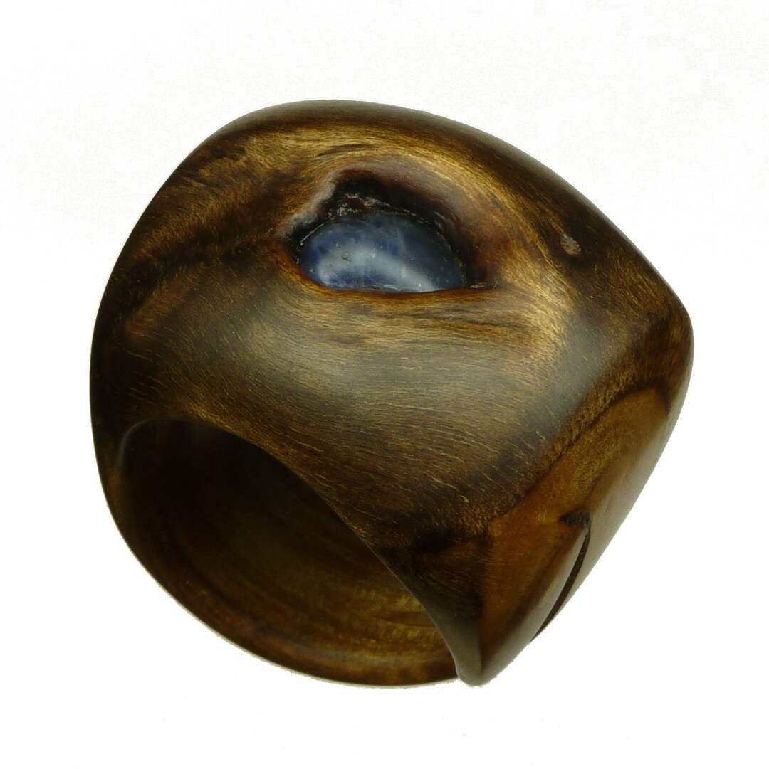 Sz.13 Grafted Wood Ring Growth-set Dark Blue Spinel Sassafras S13 ...