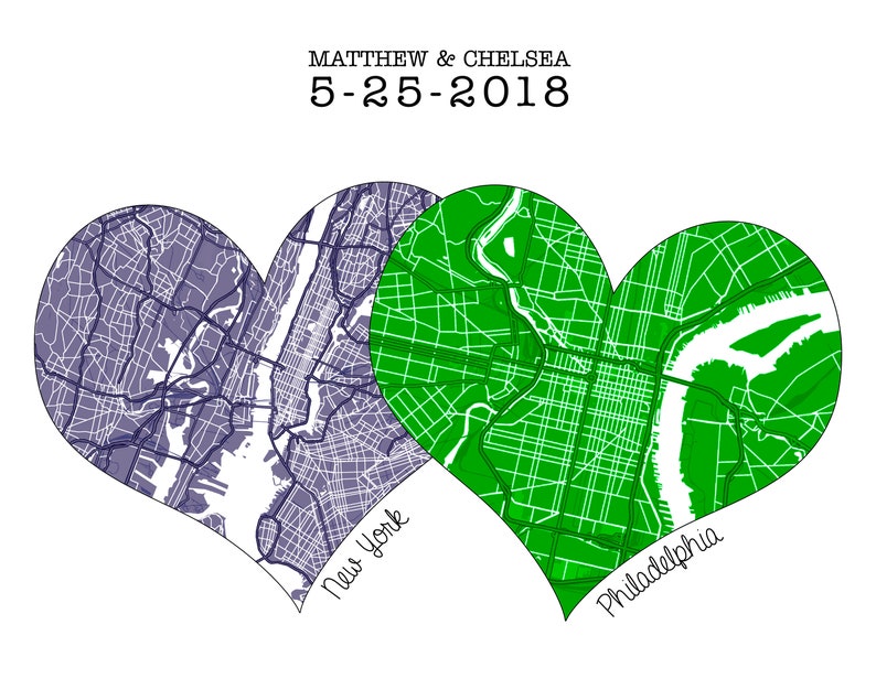 Personalized City Street Map Poster Custom City Street Print - Etsy