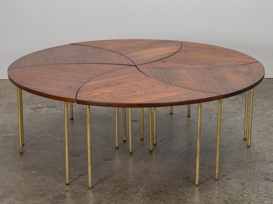 Peter Hvidt pinwheel Tables - Etsy