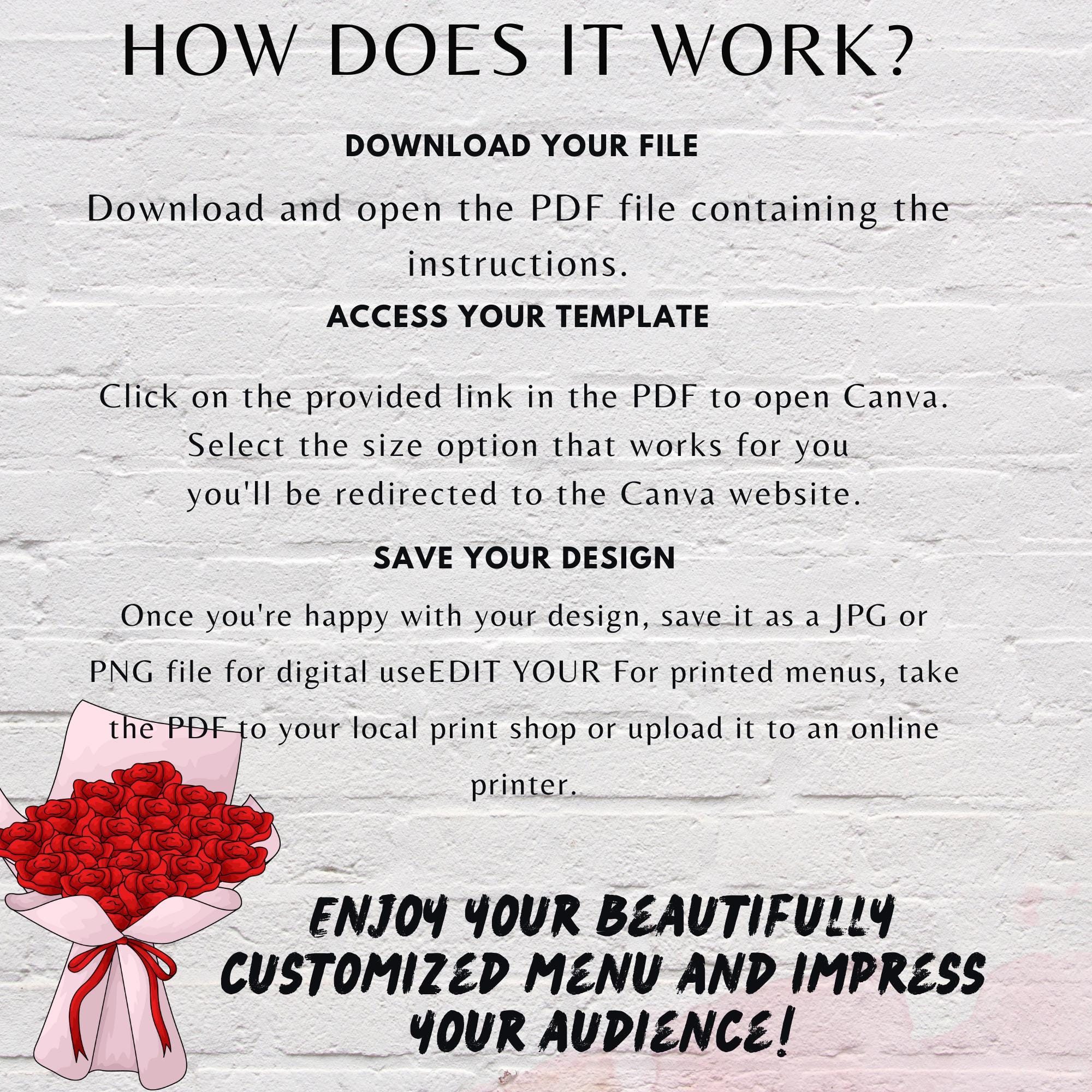 Custom Pizza Menu Template | Printable Italian Restaurant Menu ...