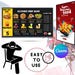Digital Restaurant Menu Display, Modern Screen Menu Template ...
