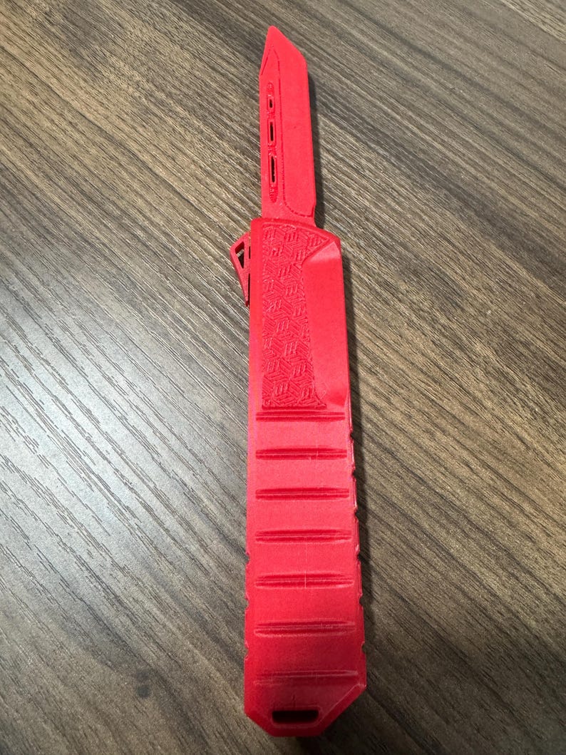 3D Printed Safisfying Fidget Toy OTF Knife Switch Blade - Etsy