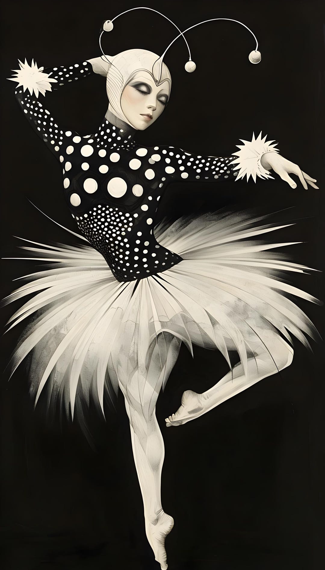 Celestial Ballerina | Surreal Cosmic Dance Art Print - Etsy