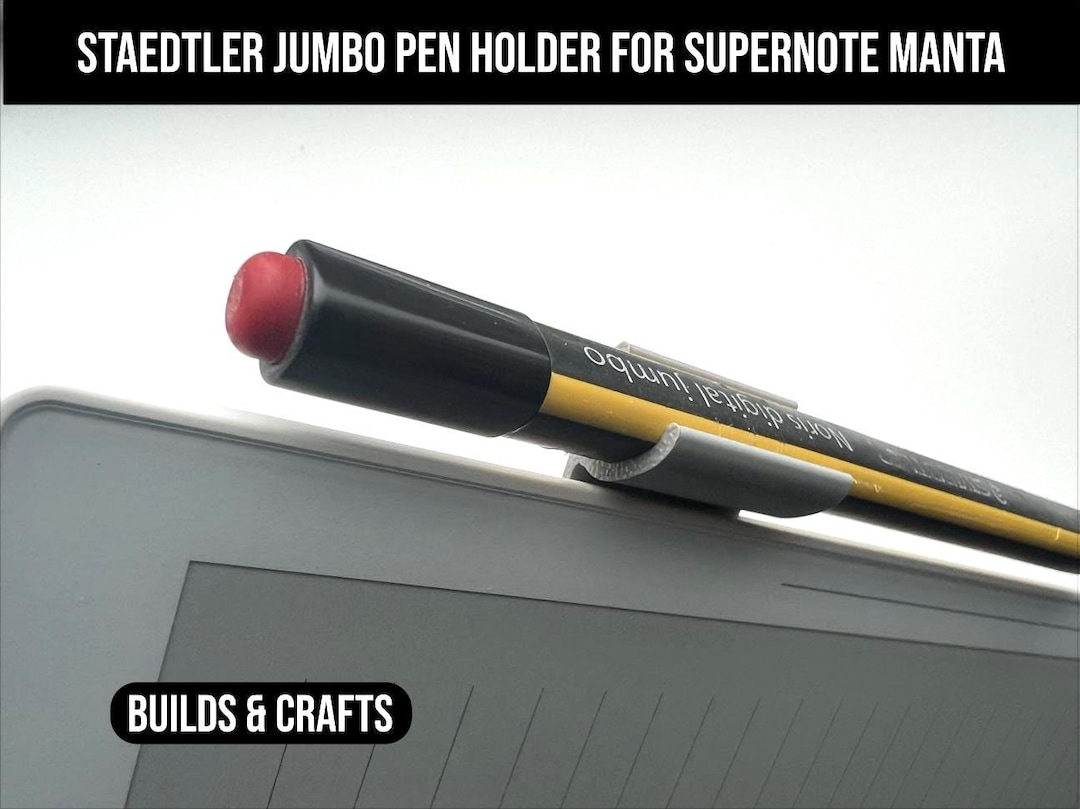Staedtler Jumbo Pen Holder for Supernote A5 X2 Manta - Etsy