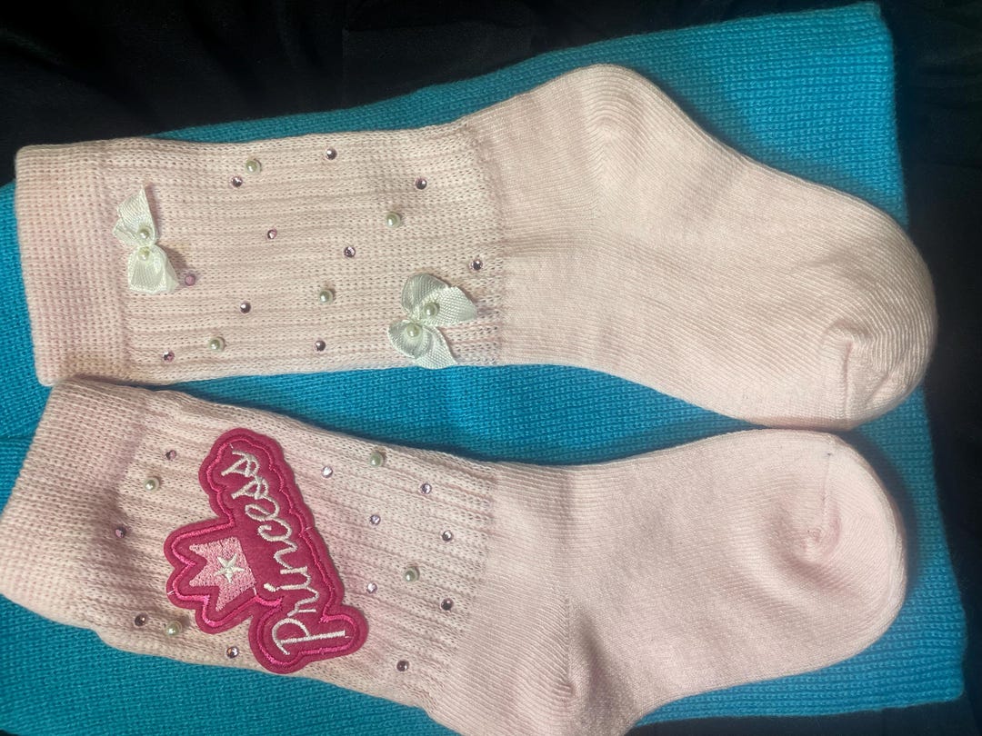 Princess Socks With Bling and Bows for the Special Little Girl in Your ...