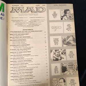 Vintage MAD MAGAZINE No. 231 June 1982 - Etsy