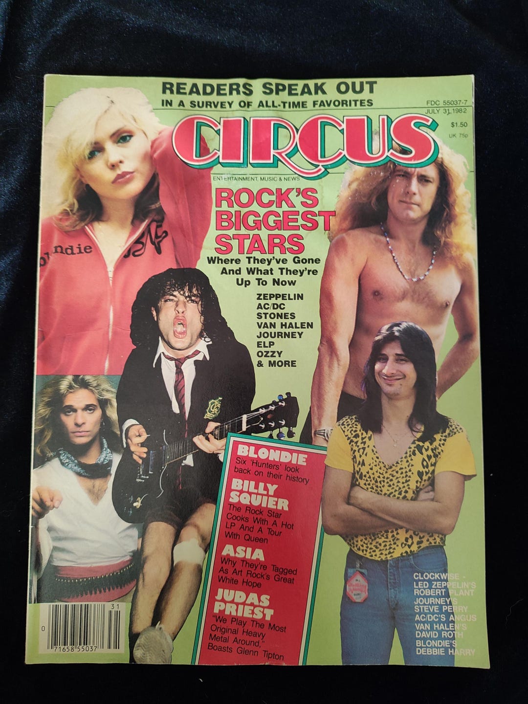 Vintage CIRCUS MAGAZINE July 31 1982 - Etsy