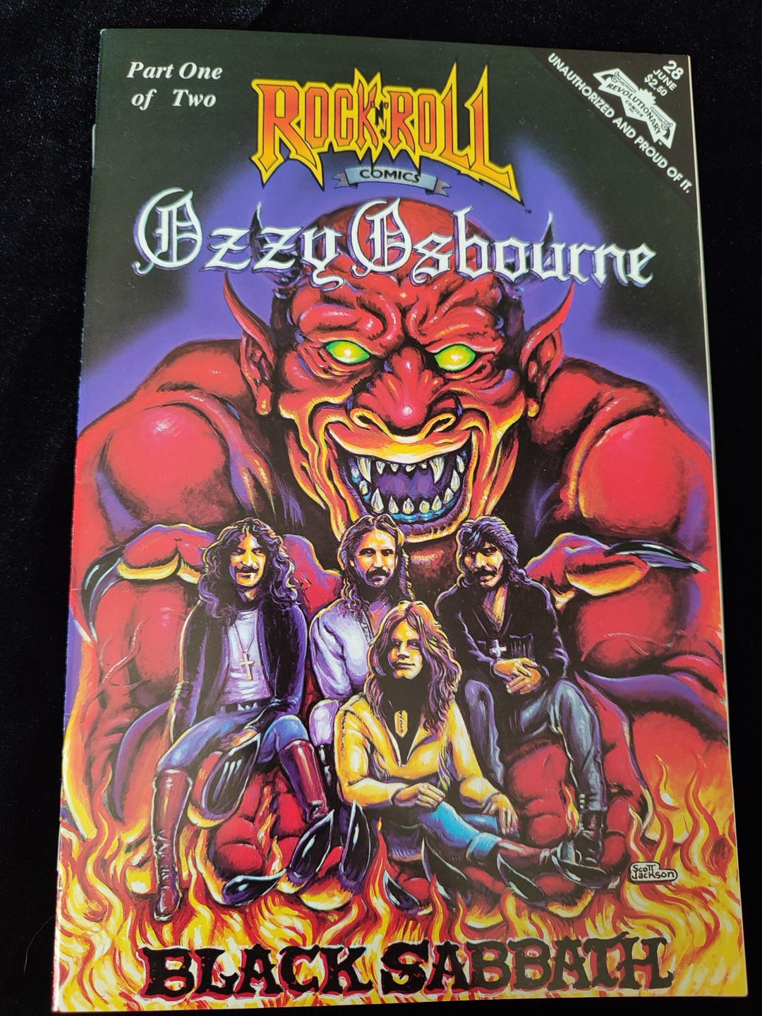 Ozzy Osbourne Part 1 of 2 ROCK N ROLL Comics by Revolutionary Comics ...
