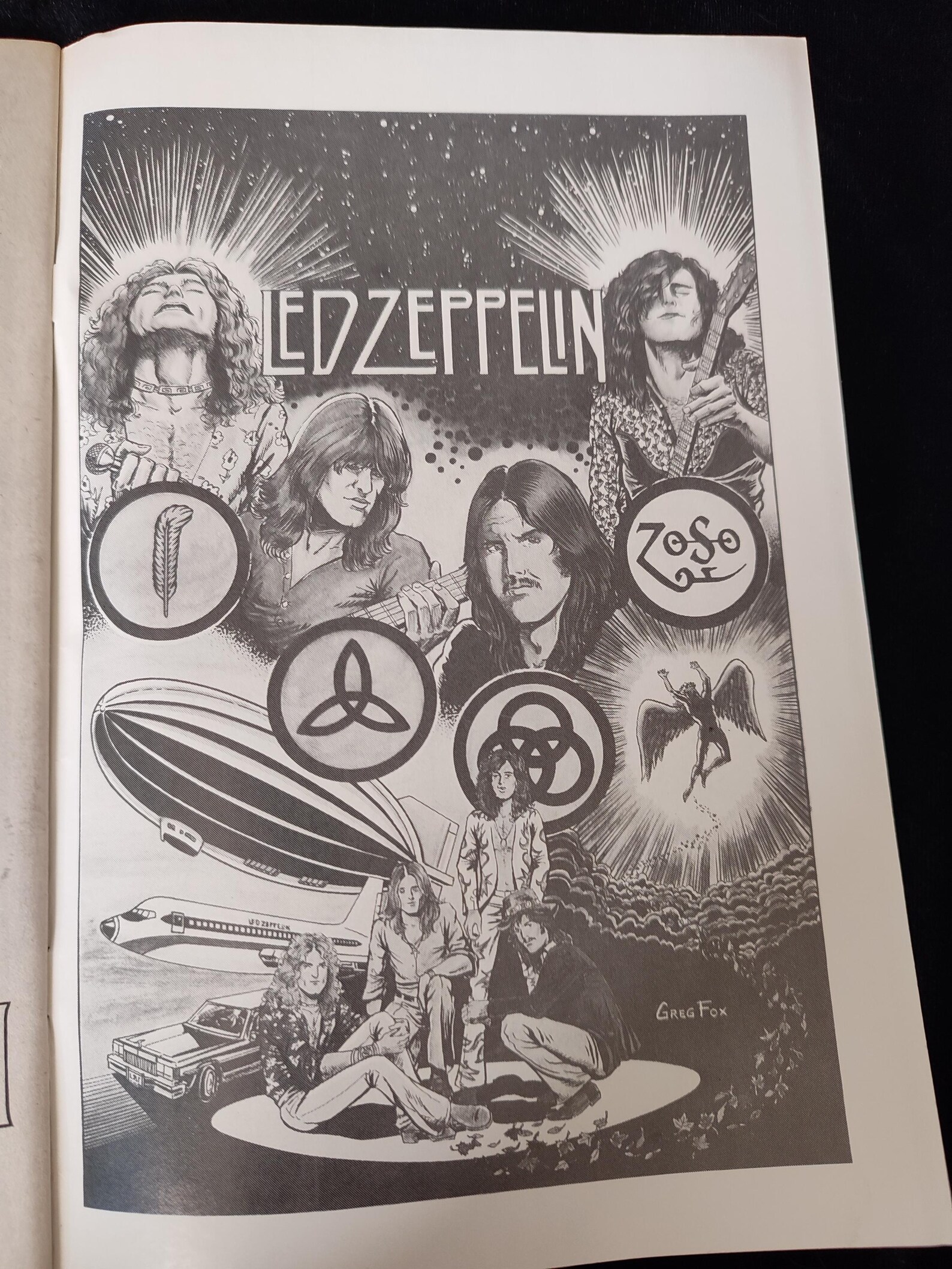 Led Zeppelin ROCK N ROLL Comics by Revolutionary Comics, Inc. Vol. 1 No ...