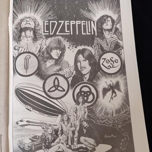 Led Zeppelin ROCK N ROLL Comics by Revolutionary Comics, Inc. Vol. 1 No ...