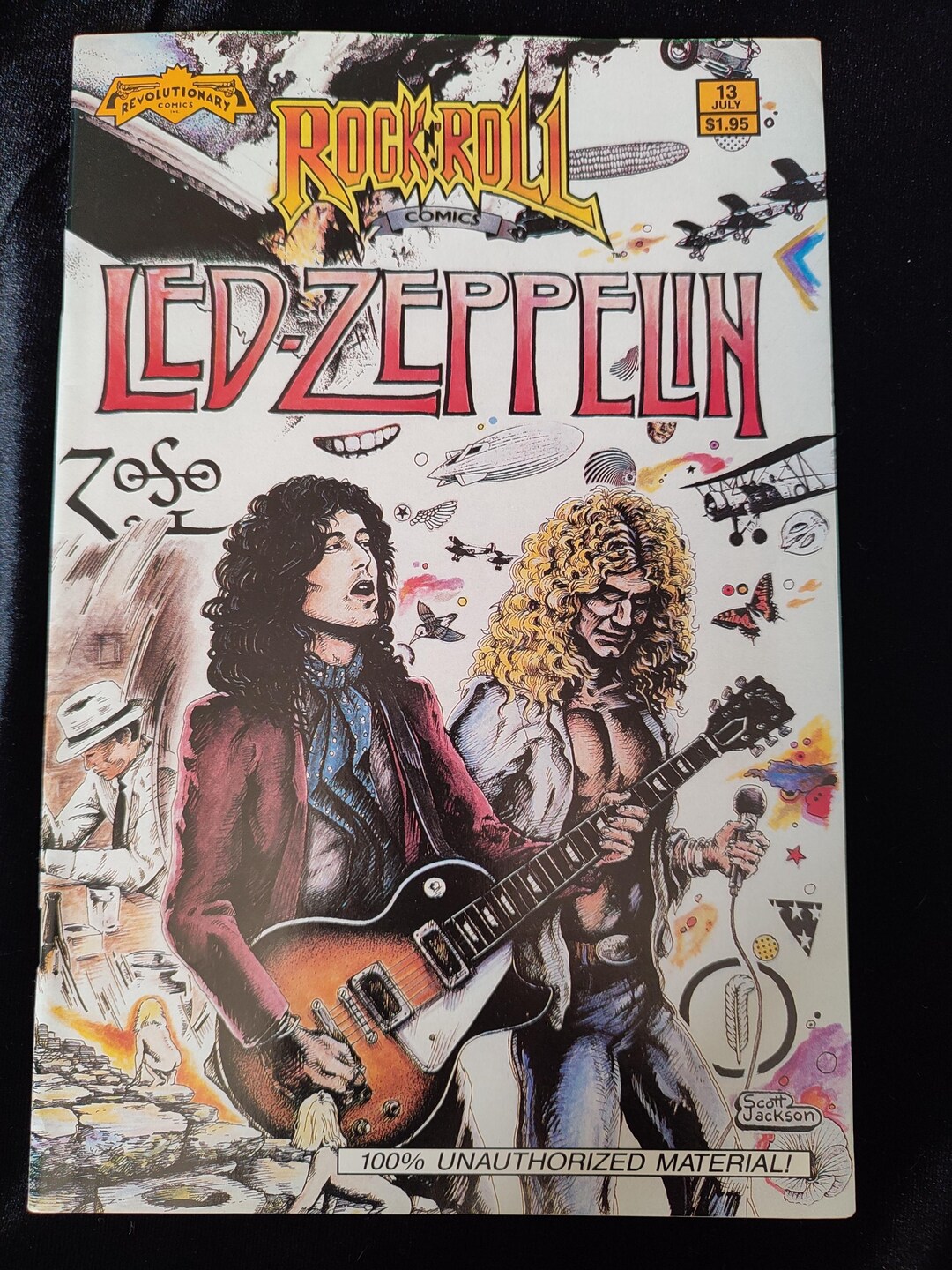 Led Zeppelin ROCK N ROLL Comics by Revolutionary Comics, Inc. Vol. 1 No ...