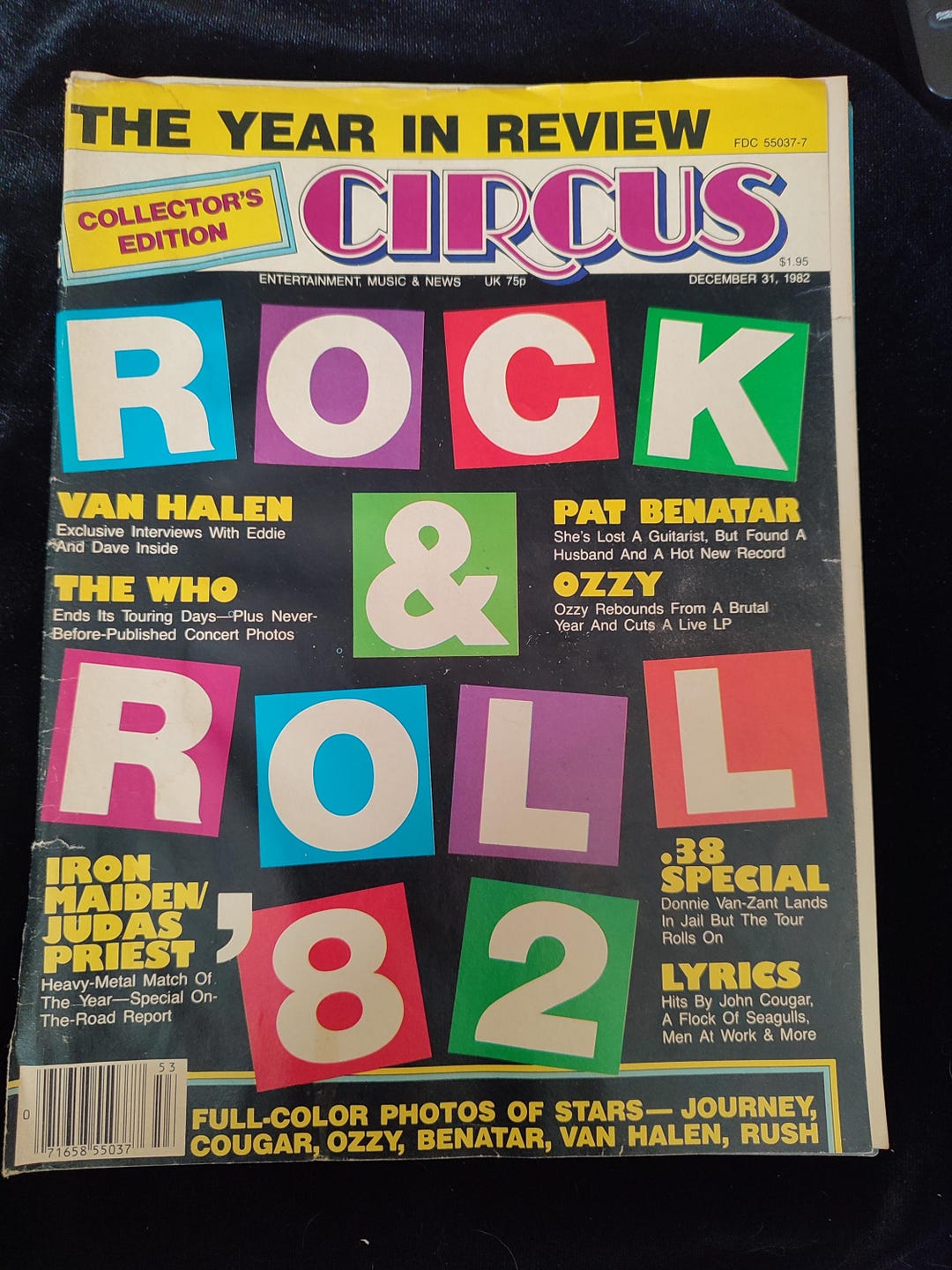 Vintage CIRCUS MAGAZINE the Year in Review December 31 1982 - Etsy