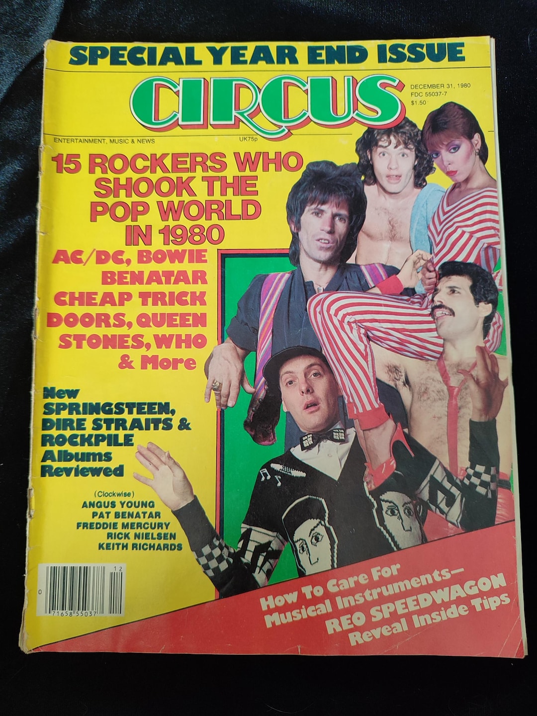 Vintage CIRCUS MAGAZINE December 31 1980 - Etsy