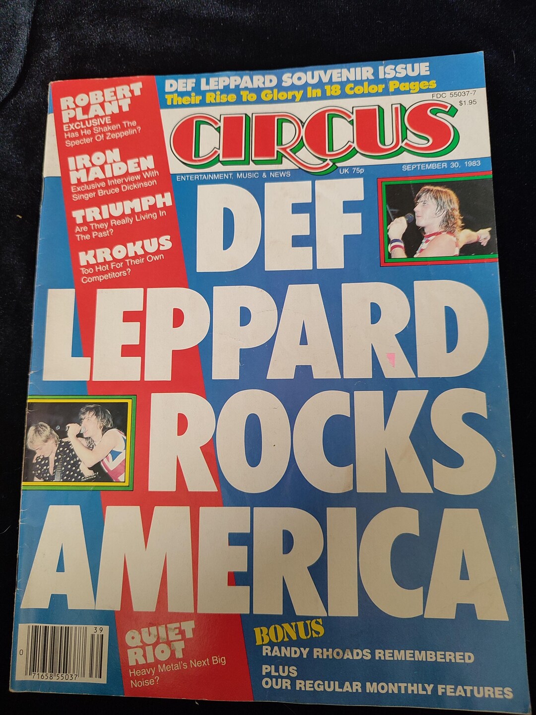 Vintage CIRCUS MAGAZINE September 30 1983 - Etsy