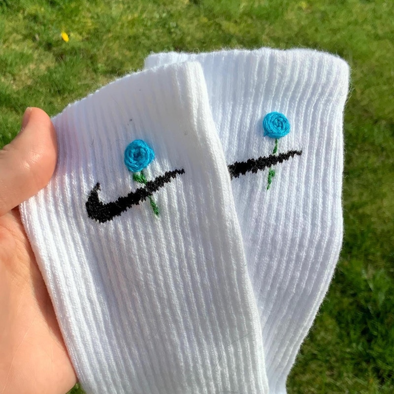 Custom Nike Socks - Etsy