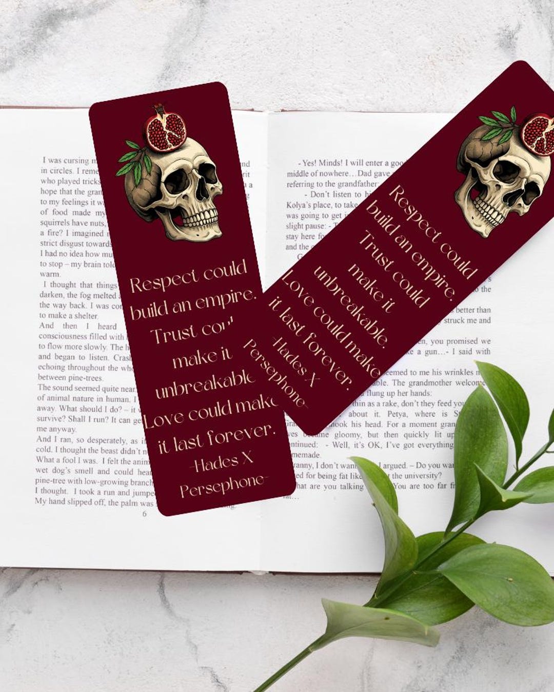 Hades X Persephone by Scarlett St. Clair Bookmark - Etsy