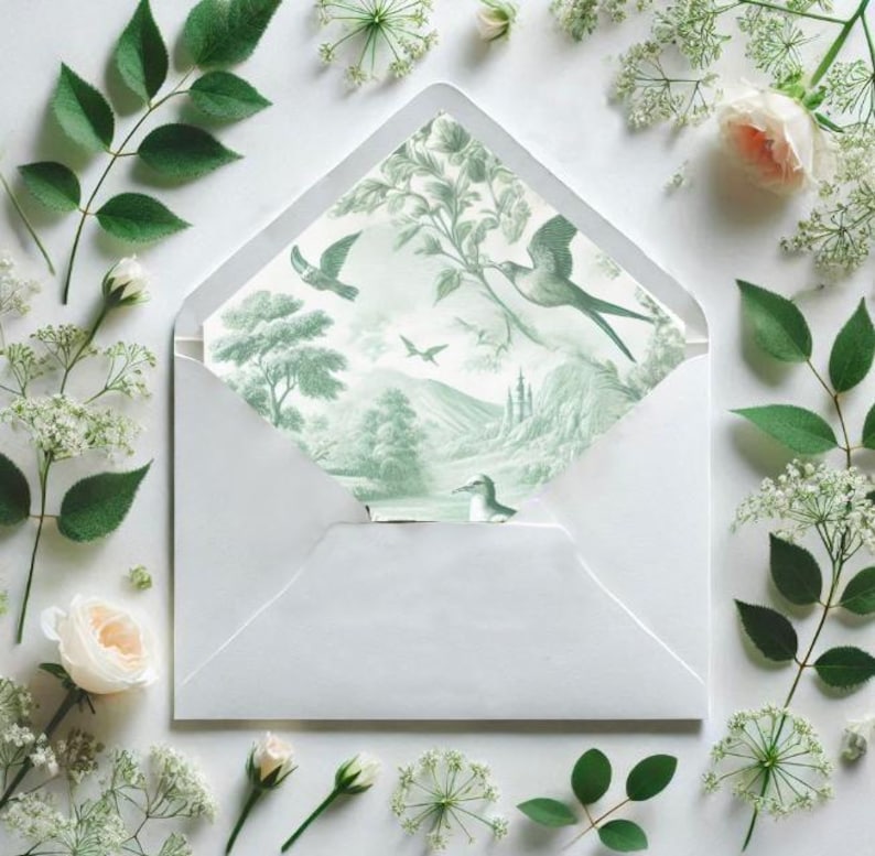 Printable Envelope Liners - Etsy