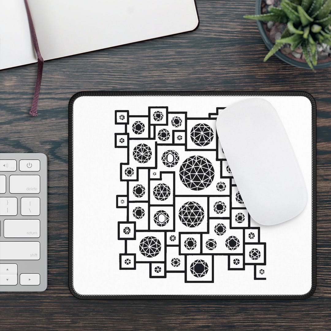 Geometric Heritage Mouse Pad - Inspired by the National Library of ...