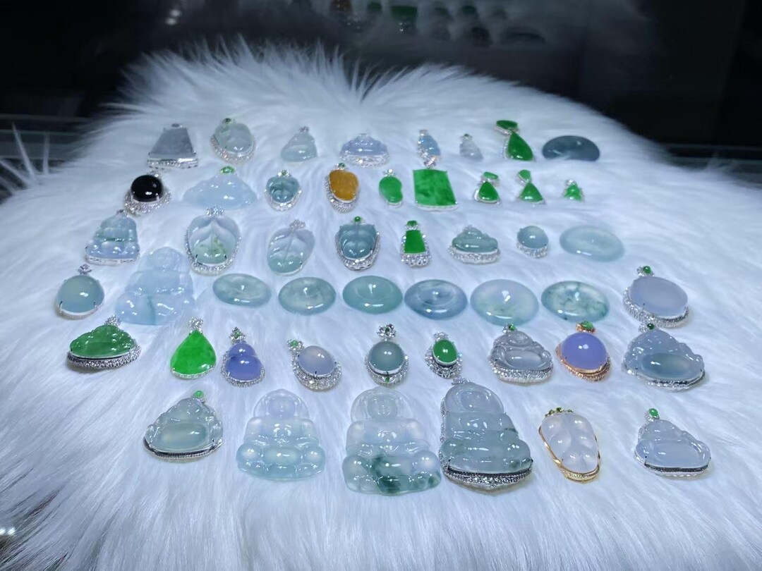Custom Type A Jadeite Jewelry | Personalized Carvings, Gold or Silver ...