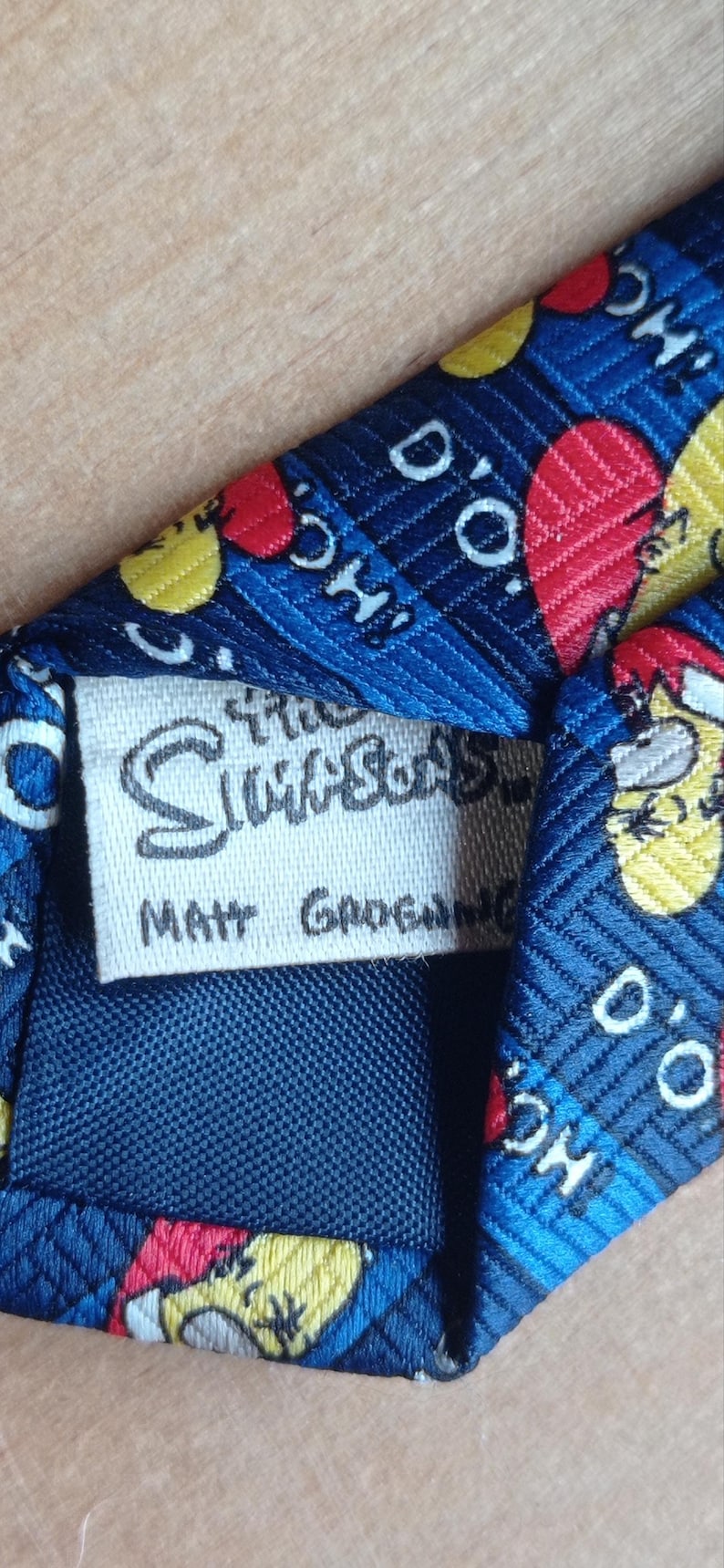 Rare Vintage the Simpsons Tie Featuring Homer Simpson – Official ...