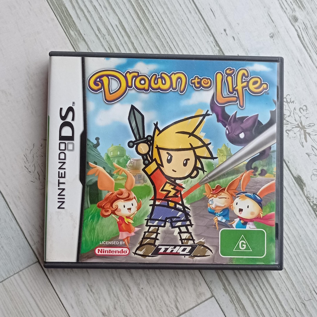 Vintage Nintendo DS Game “drawn to Life” – Complete in Box – PAL ...