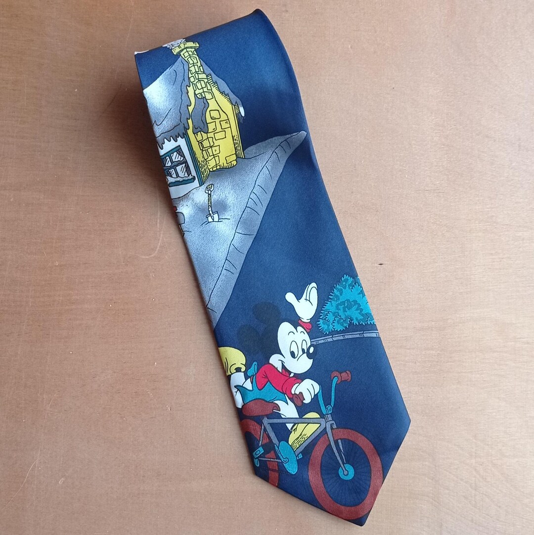 Vintage Disney Mickey Mouse Necktie – Rare Collectible Tie by AG Topaz ...
