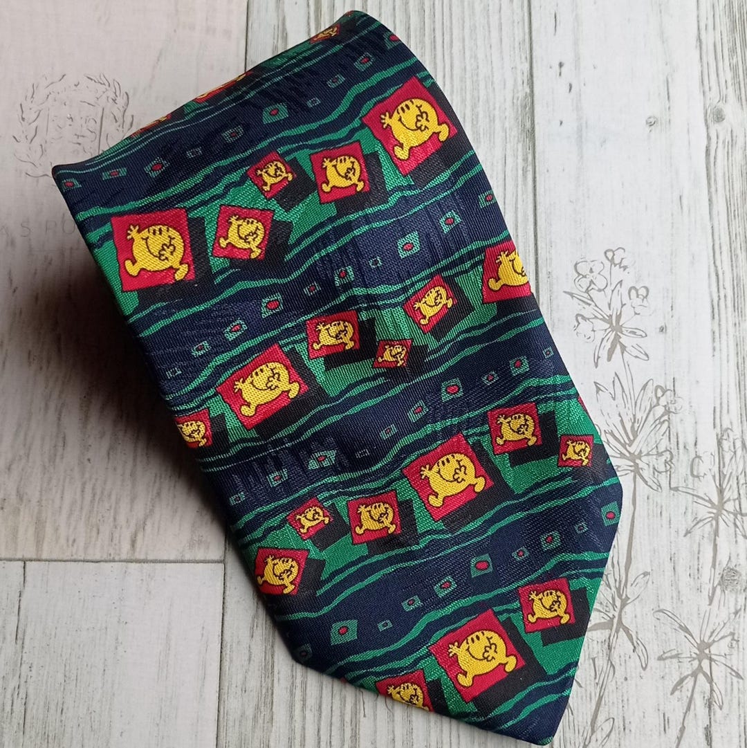 Vintage MR. Men and Little Miss Green Tie by Charles of London – Rare ...