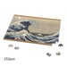 The Great Wave of Kanagawa Puzzle - Hokusai Japanese Art Jigsaw (120 ...