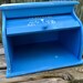 Bread Box Extra Large Sky Blue With White Lettering Food and Wine ...