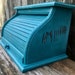 Bread Box Turquoise Teal Blue Green Southwestern Coastal Beach - Etsy