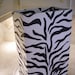 Zebra Stripped Storage Box Hand Built and Painted in a Realistic Stripe ...
