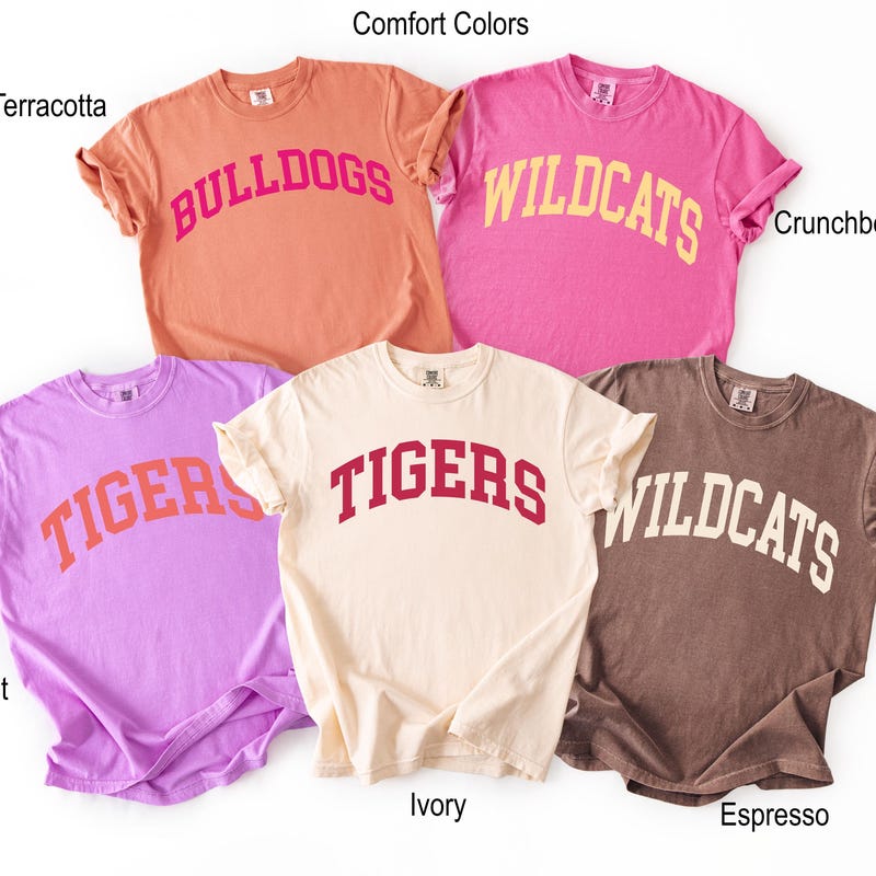 Team Spirit Shirts - Etsy