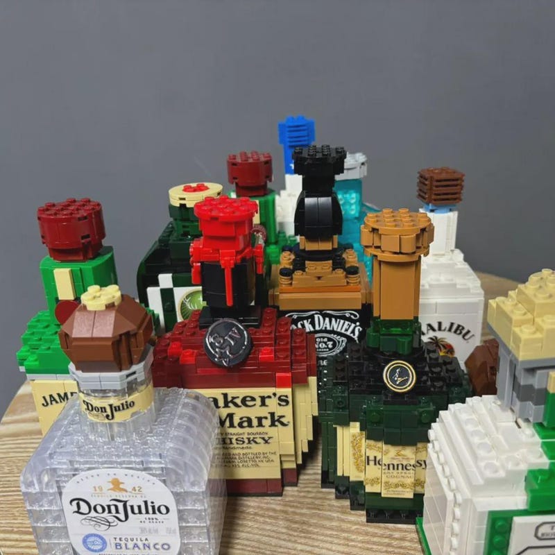 Liquor Legos - Etsy